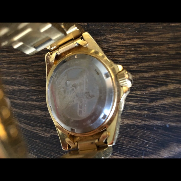 Invicta | Jewelry | Goldstudded Diamond Invicta Womens Watch | Poshmark